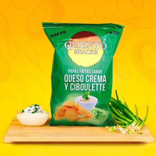 Papa Crema y Cebolla Quento x 45 Gramos – Golosinas El Muelle
