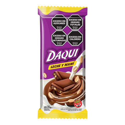 Chocolate Daqui x 70 Gramos – Golosinas El Muelle